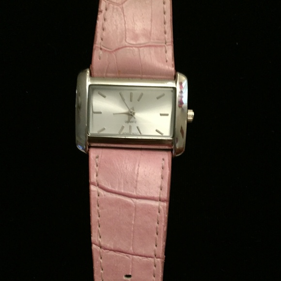 Accessories | Ladies Sporty Quartz Watch With Pink Color Band | Poshmark